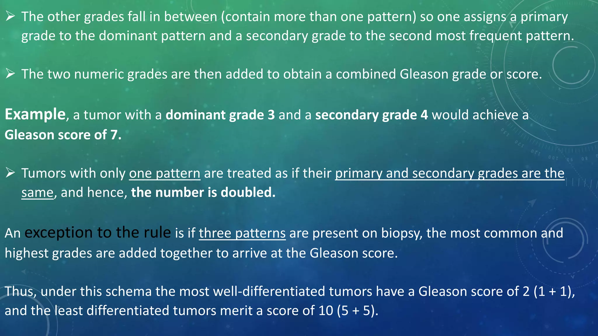 Gleason system of grading prostate cancer | PPTX
