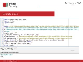 Gleb Cherbov - DBO Hacking — arch bugs in BSS | PPT