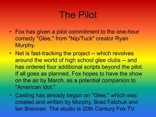 The History Of Glee | PPTX