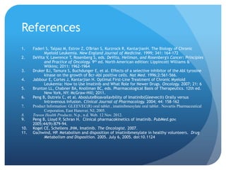 Gleevec group presentation#1 | PPTX