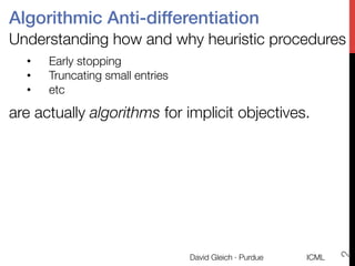 Anti-differentiating approximation algorithms: A case study with min ...