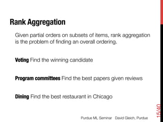 Skew-symmetric matrix completion for rank aggregation | PDF | Physics | Science