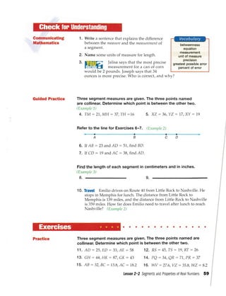 Glencoe geometry pgs 59 60 | PDF