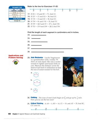 Glencoe geometry pgs 59 60 | PDF