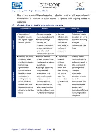 Glencore xstrata | PDF