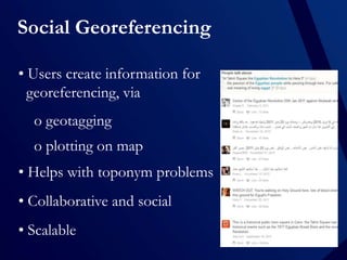 Social Georeferencing: A Model for Libraries | PPT