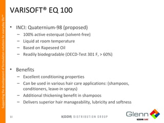 Co-Wash Product Trends and Formulation Solutions - Glenn Corporation | PPT