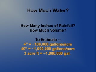 Glenn Gall, "Farm Scale Permaculture Water Harvesting" | PPT