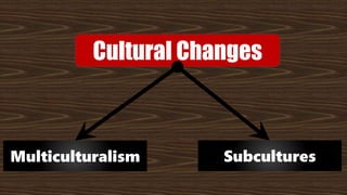 Cultural Changes | PPTX