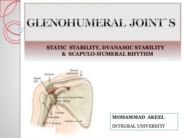 Glenohumeral Joint Replacement
