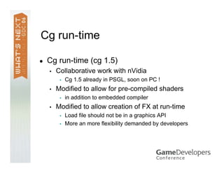 PSGL (PlayStation Graphics Library) | PDF