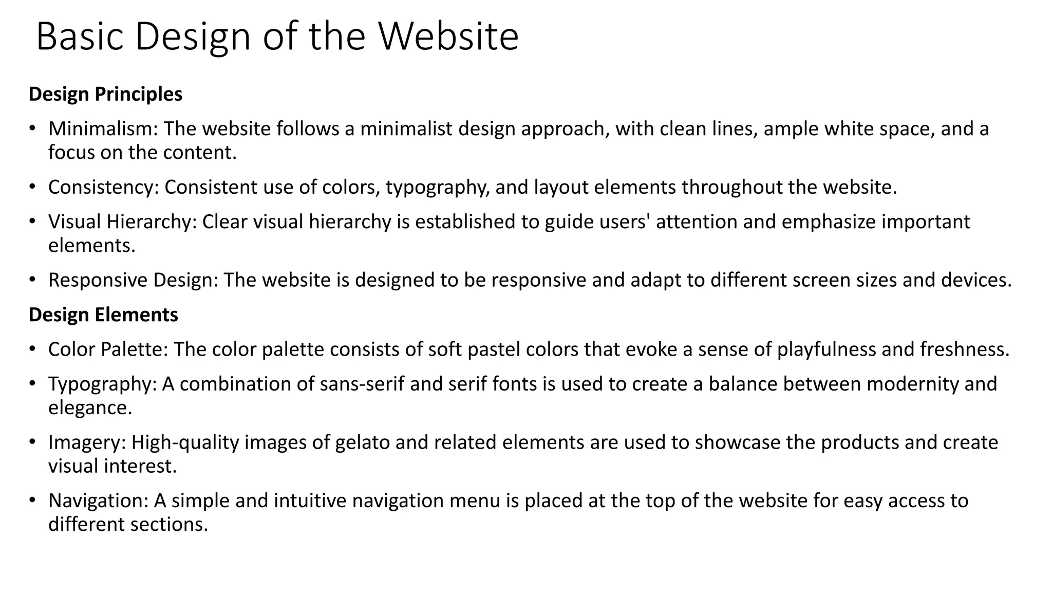 Presentation for Web Engineering Project | PPT