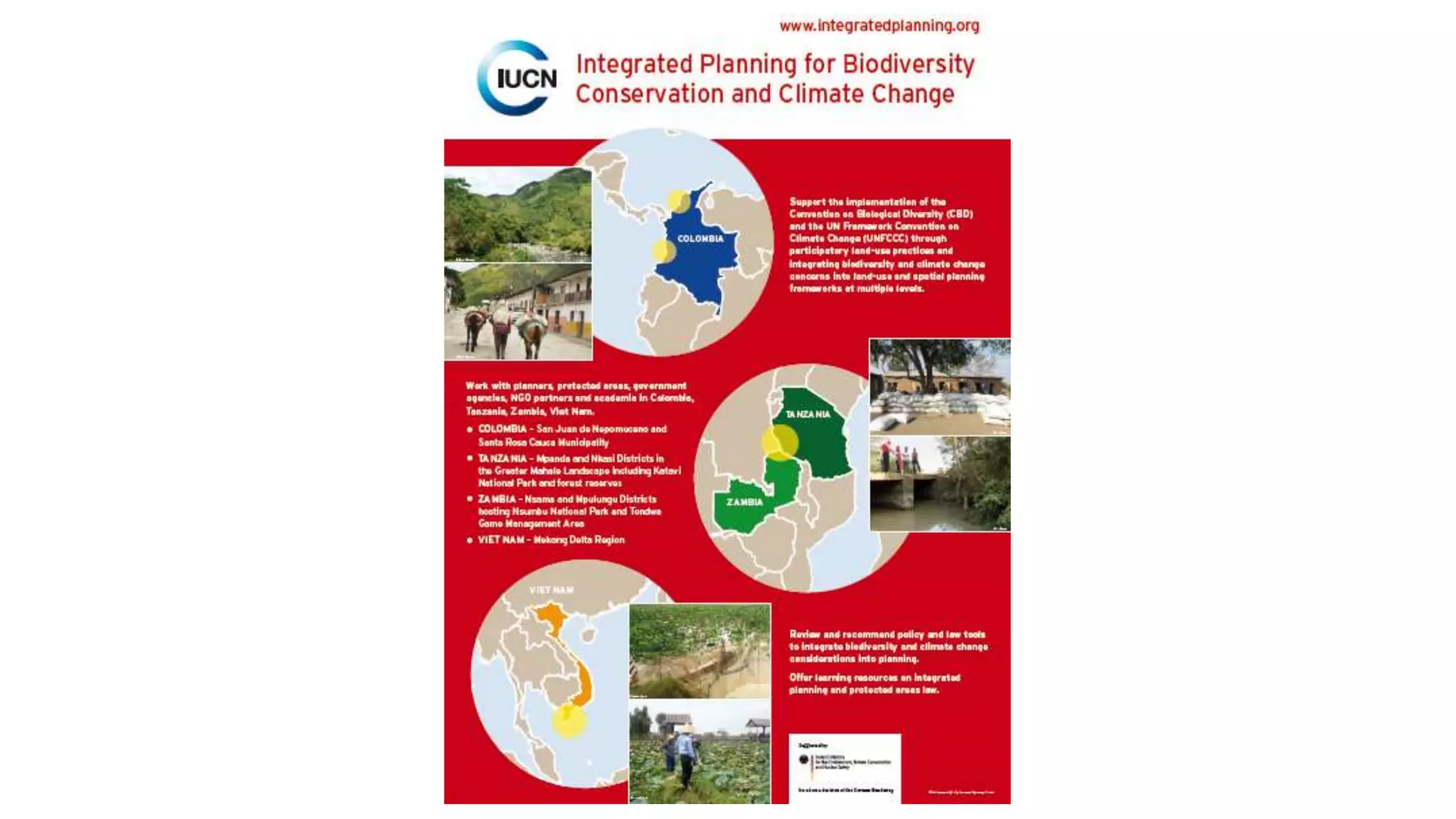 Integrated planning for biodiversity conservation and climate change | PPT