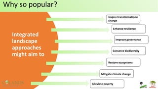 Implementing and evaluating integrated landscape approaches | PPT