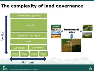 Multilevel governance and coordination challenges in land use ...