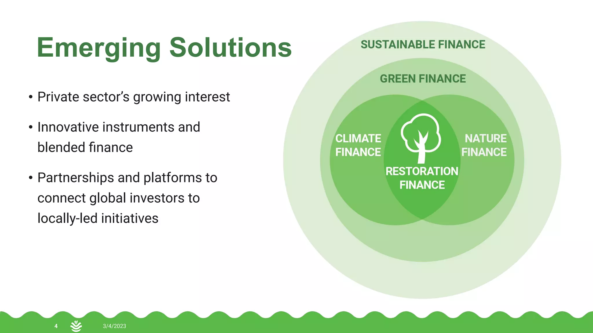 How to scale finance for ecosystem restoration | PPT
