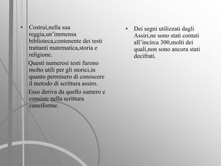 Gli Assiri | PPT