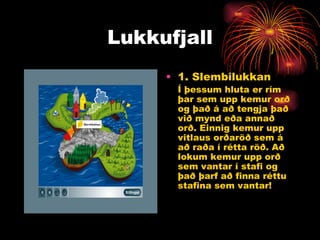 Glói geimvera | PPT