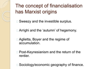 Profiting without Producing: Confronting Financialisation: Costas ...