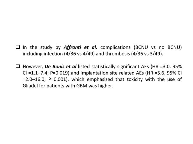 Gliadel wafer for GBM | PPTX