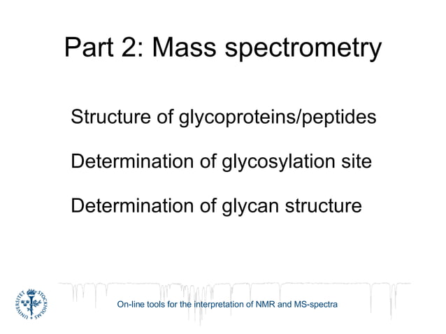 Mass spectrometry | PPT | Chemistry | Science