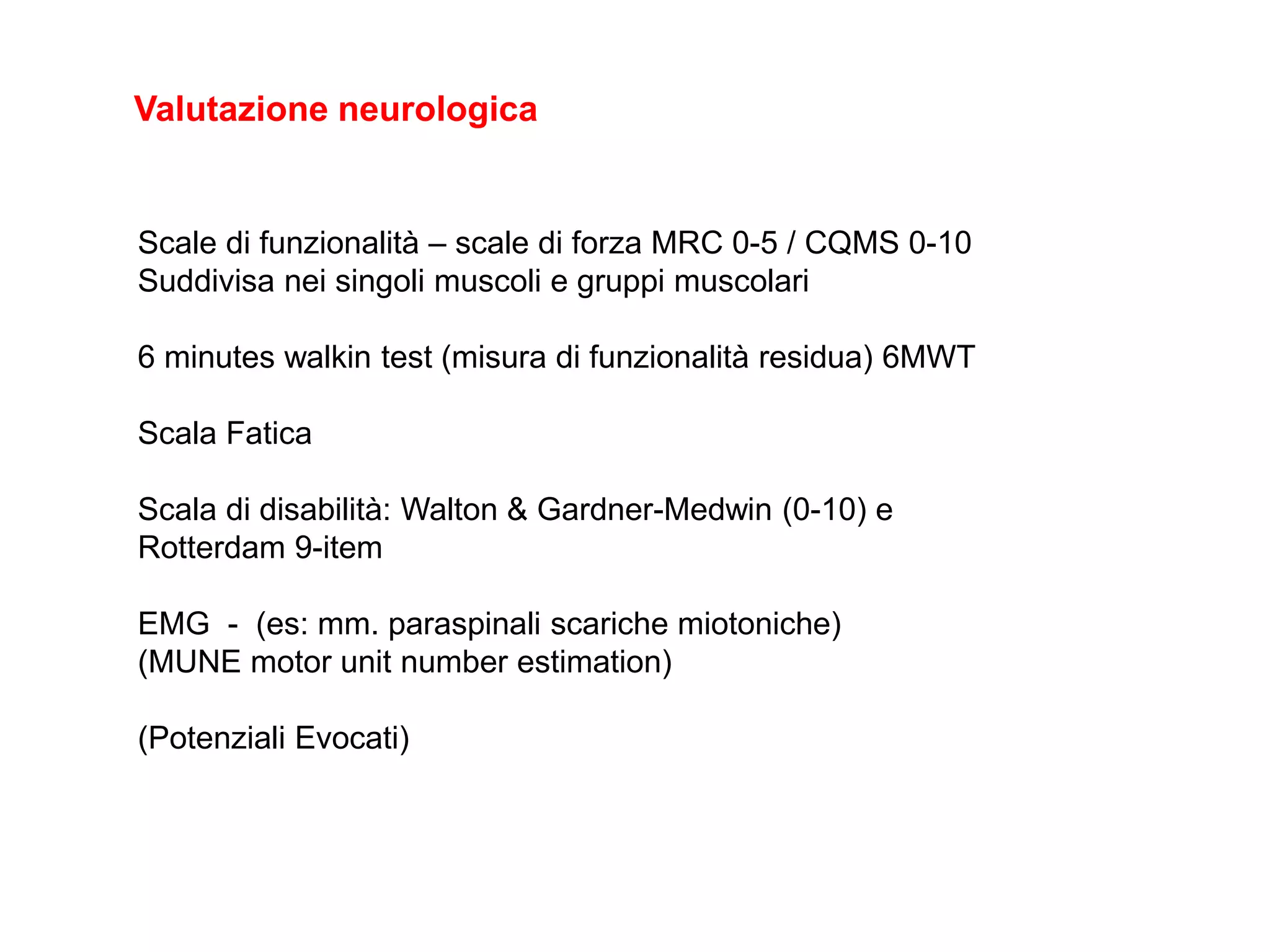 Diagnosi e management della glicogenosi di tipo II La valutazione ...