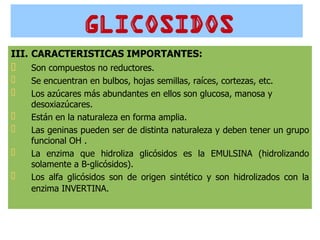 Glucósidos cardenolidos saponinas cianogeneticos | PPT