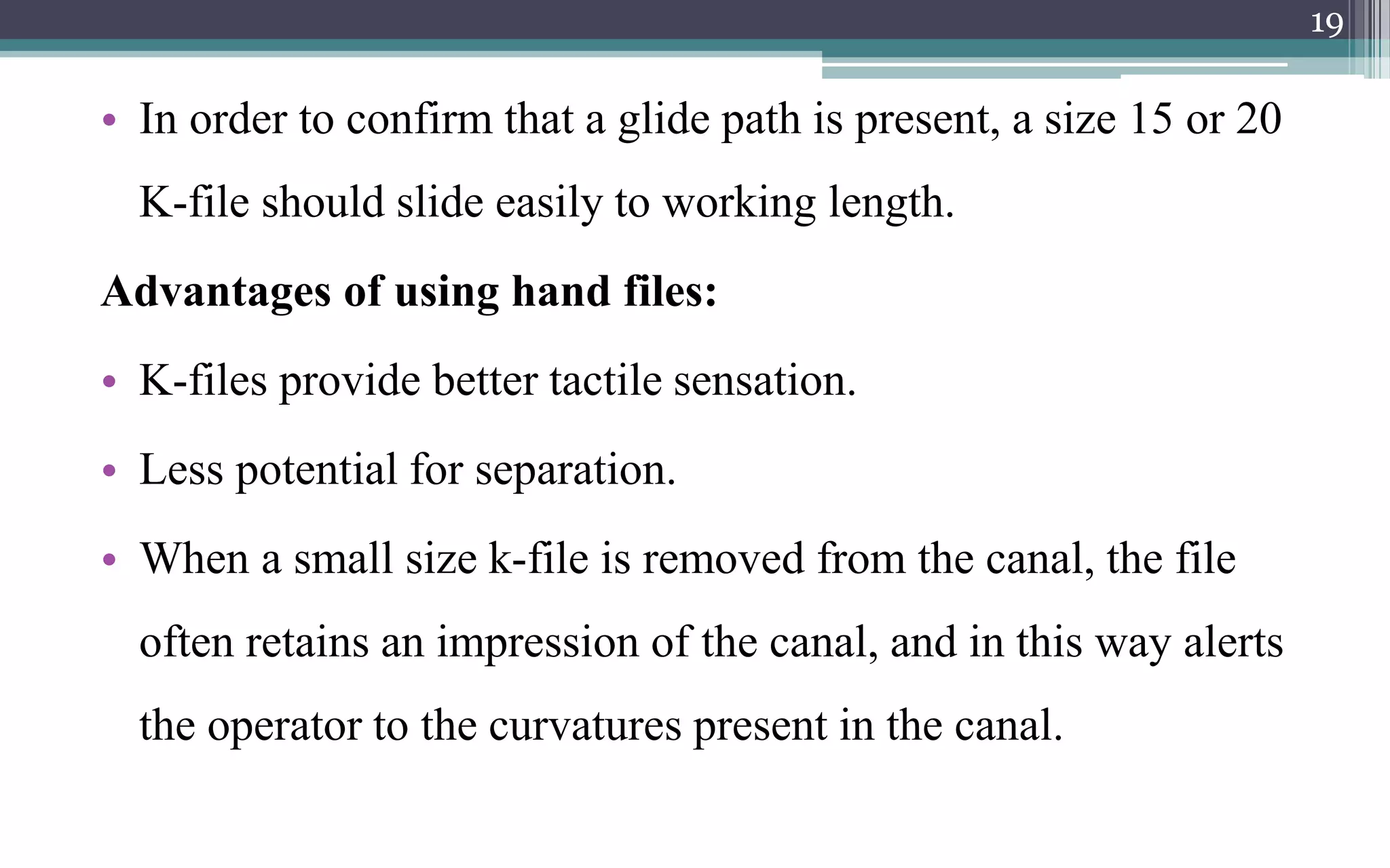 Glide path in endodontics | PPTX