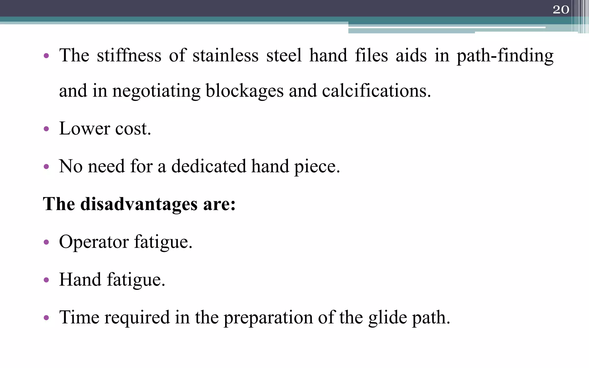 Glide path in endodontics | PPTX