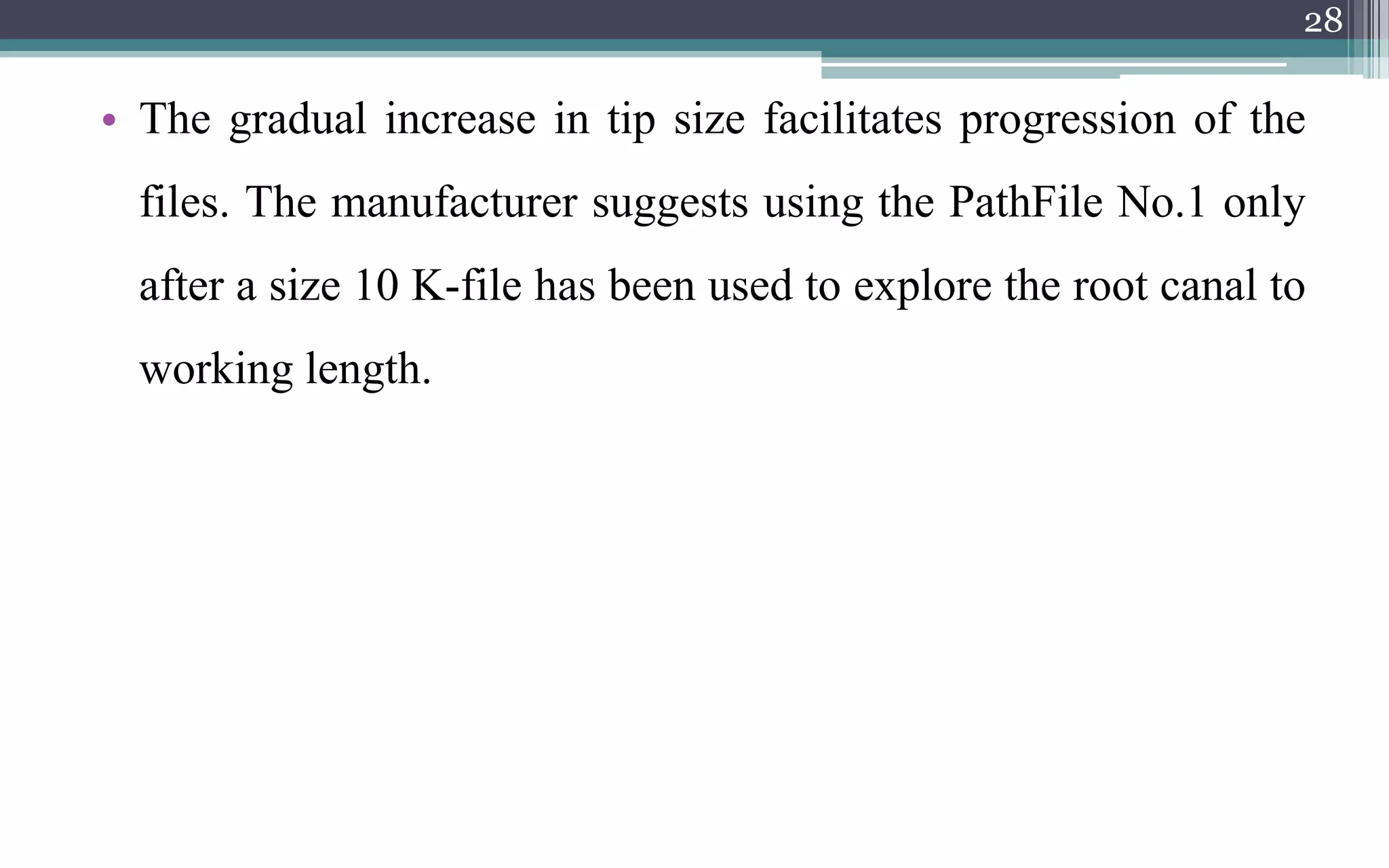 Glide path in endodontics | PPTX