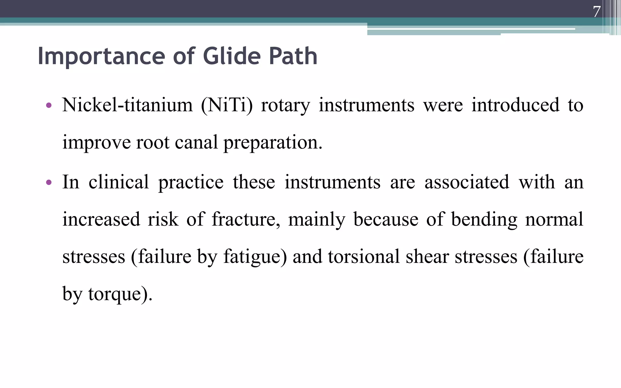 Glide path in endodontics | PPTX