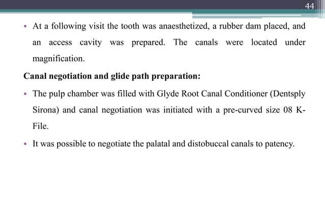 Glide path in endodontics | PPTX