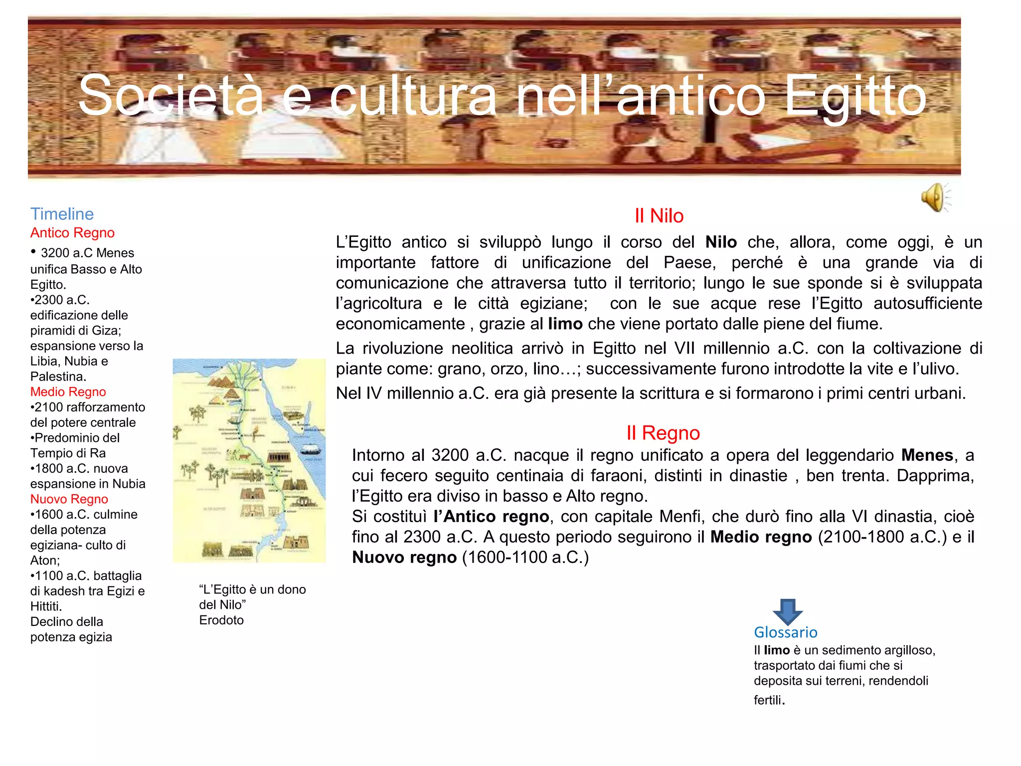 Gli egizi | PPTX