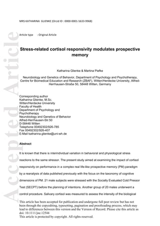 Glienke2017 | PDF | Endocrine and Metabolic Diseases | Diseases and Conditions