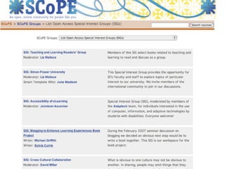 Glimpse of SCoPE | PPT