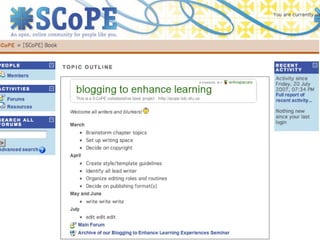 Glimpse of SCoPE | PPT