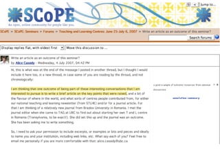 Glimpse of SCoPE | PPT