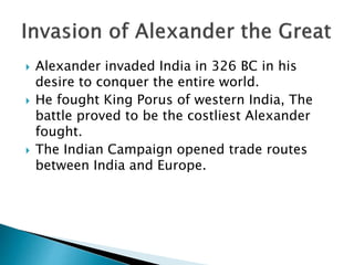 Glimpse of indian history | PPTX