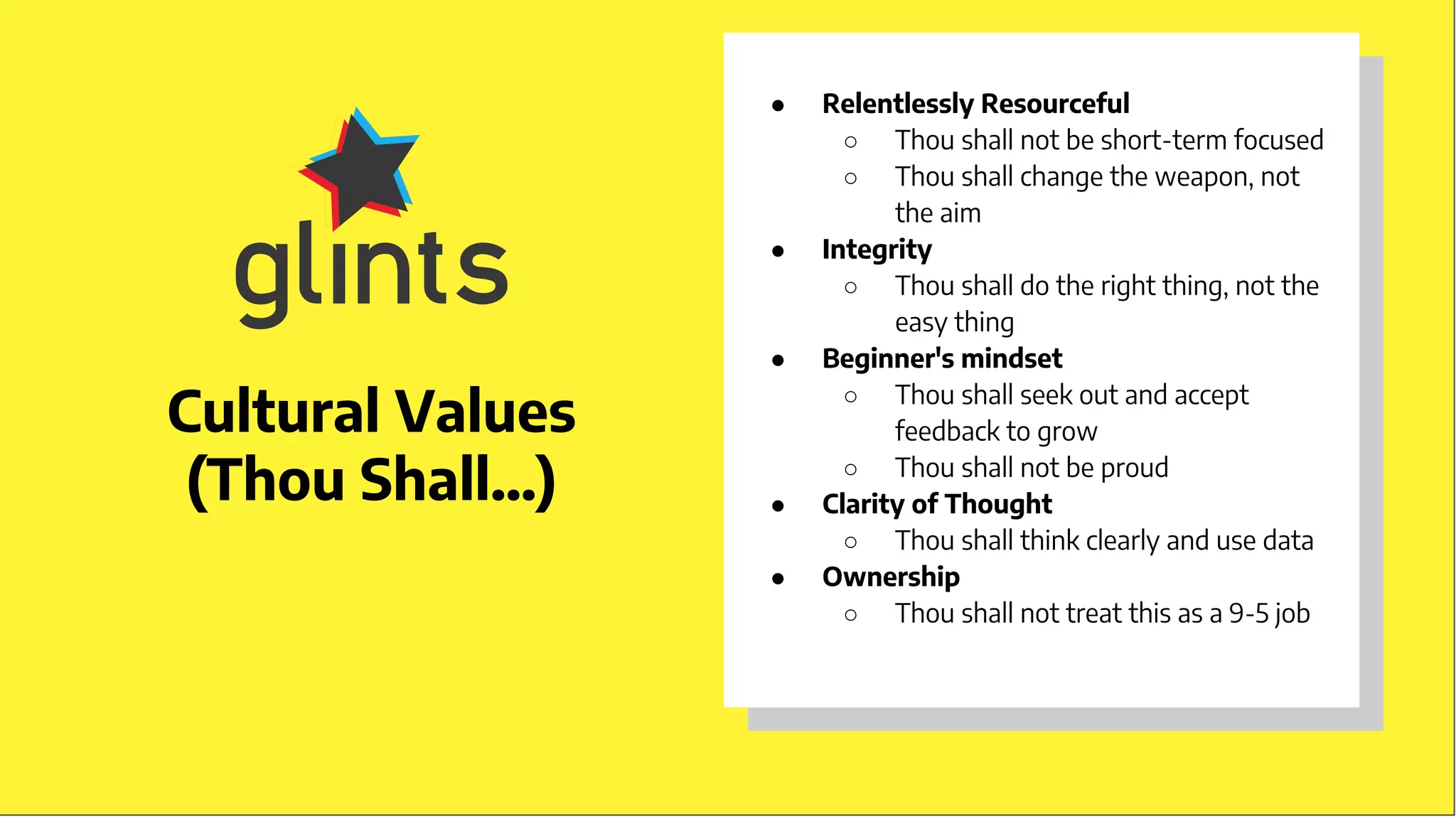 Glints Vision & Culture Deck | PDF