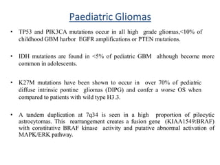Glioma markers in neurosurgery | PPTX
