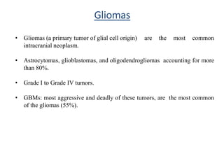 Glioma markers in neurosurgery | PPTX