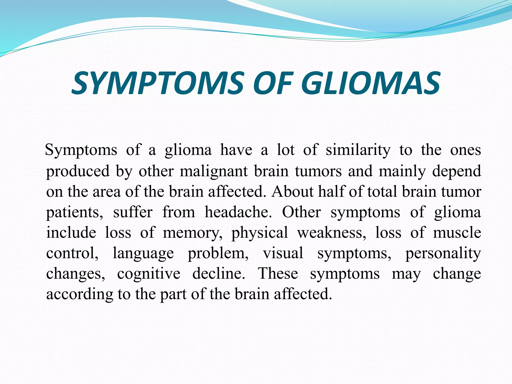 Glioma Surgery | PPTX