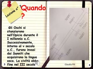 Gli oschi | PPTX