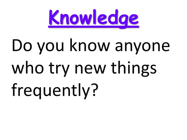 Try something new for 30 days | PPT