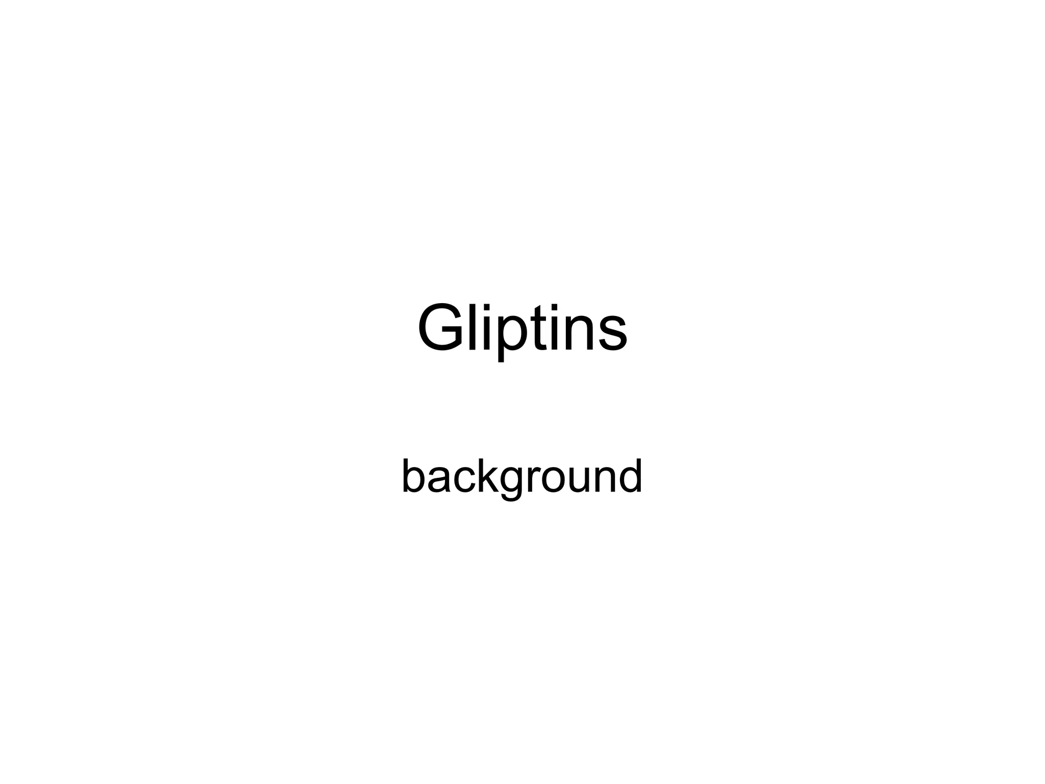 Gliptins | PPT
