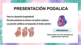 PARTO PODALICO mecanismo de parto podalico | PPTX