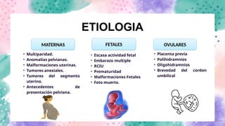 PARTO PODALICO mecanismo de parto podalico | PPTX