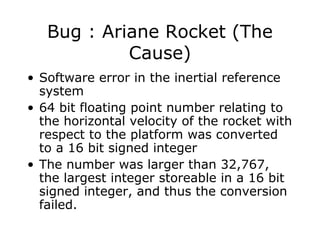 Glitches bugsandimportanceofgoodprogramming | PPT