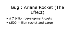 Glitches bugsandimportanceofgoodprogramming | PPT