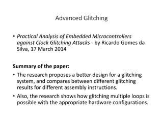 Fault Injection Attacks | PDF